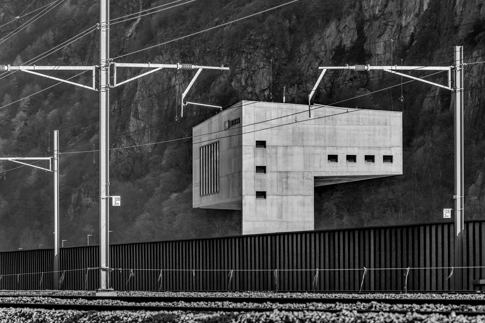 Signal tower Pollegio - Bruno Fioretti Marquez